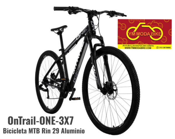 Bicicleta MTB Rin 29 Aluminio OnTrail-ONE 3X7 – Tienda – ymmodabike